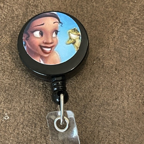 Accessories | Princess And The Frog Badge Reel | Poshmark